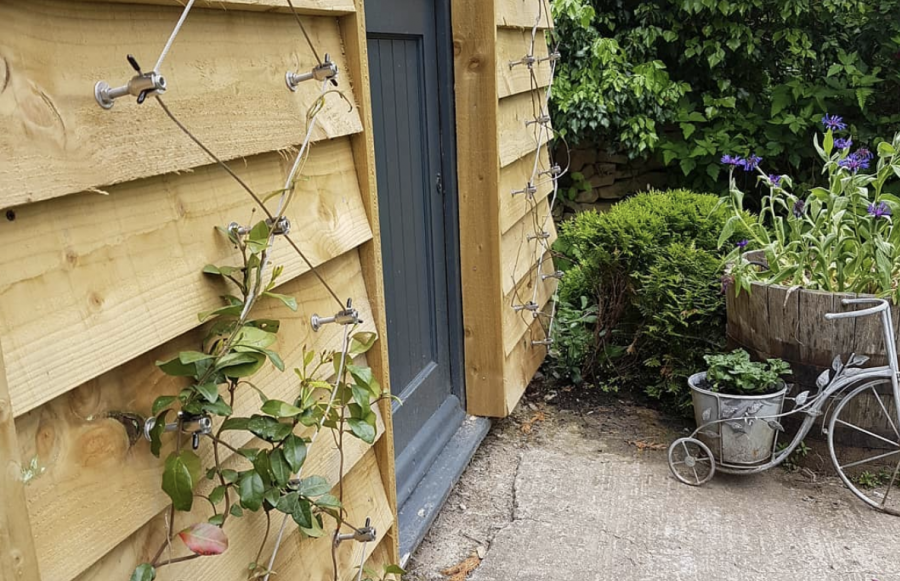 Steel wire trellis systems – customer photos – GS Products Blog