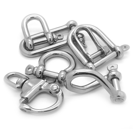 Lifting Shackles - Stainless Steel and Galvanised Shackles - GS Products