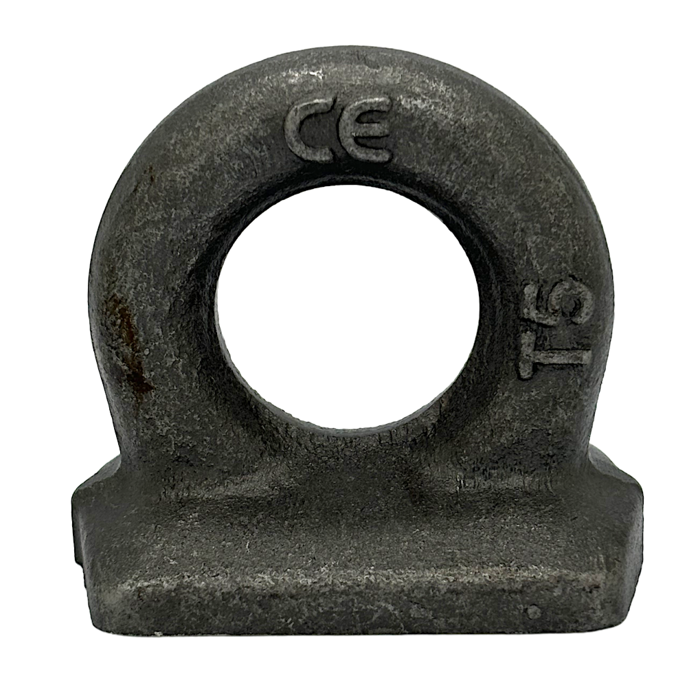 25mm Self Colour Steel Deck Base Eye Plate | GS Products