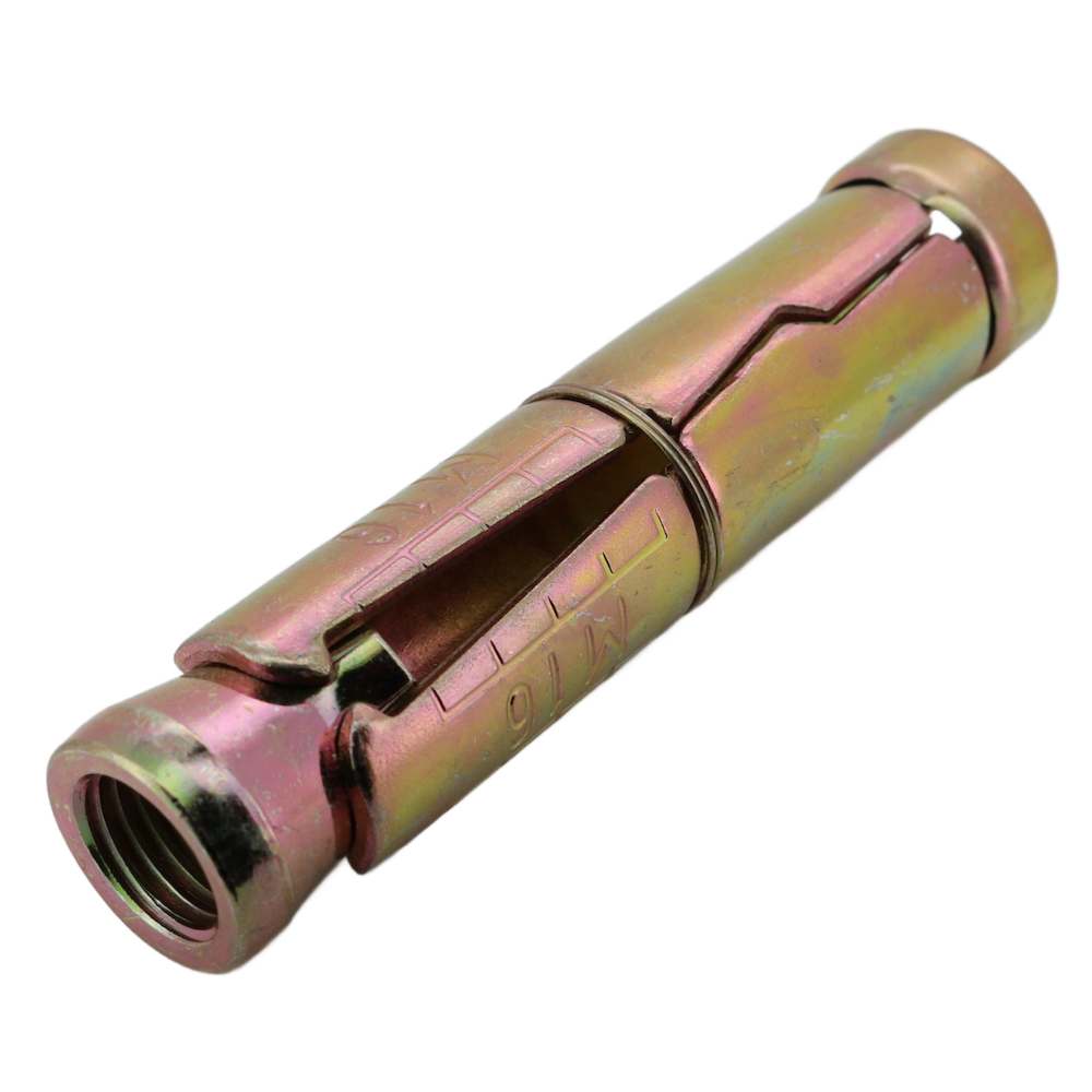 BZP Steel Shield Anchor | 6mm - 16mm 3 Way Expansion Shield