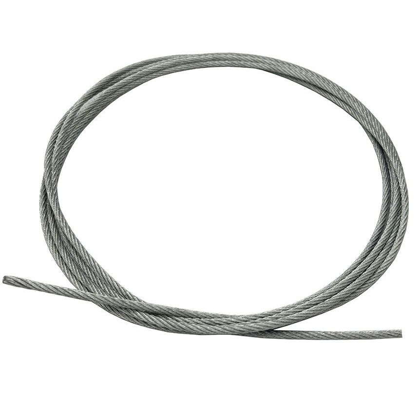 3mm x 30 meter galvanised steel wire rope catenary rope