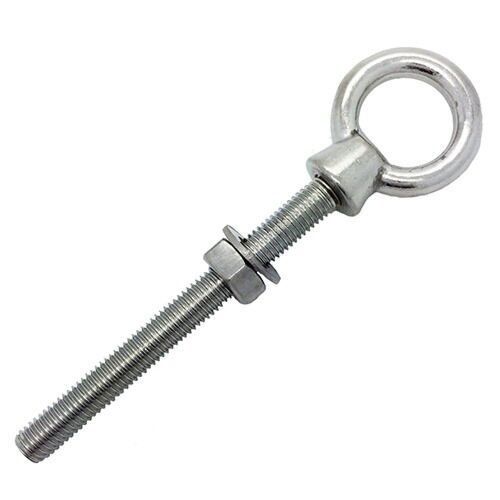 10mm x 200mm Steel Long Shank Eye Bolt | GS Products