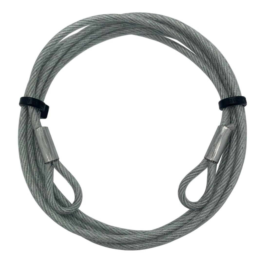 5m Garment Security Cables | Wire Rope Clothes Cable