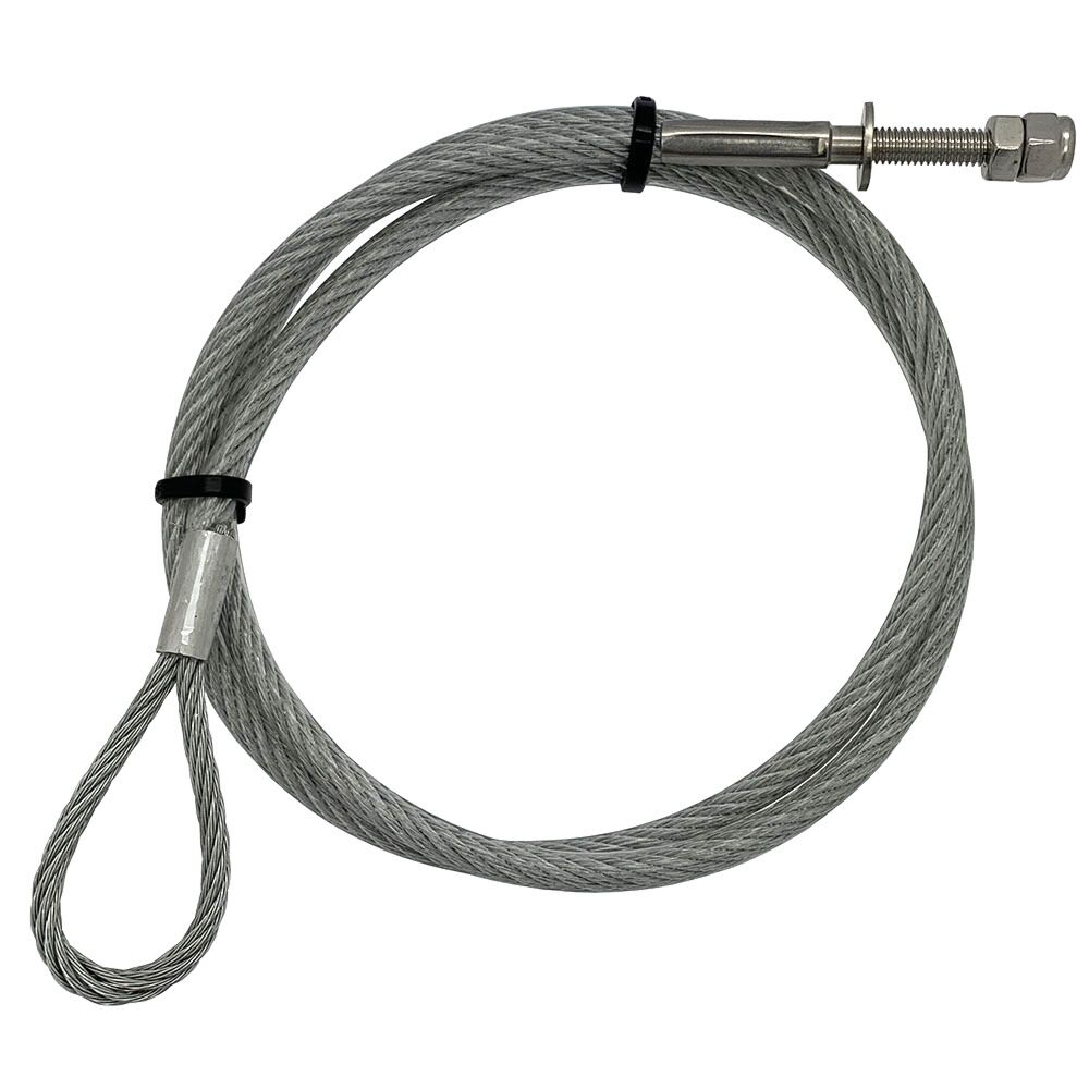3m Clear Coated Security Wire with Eye and Swage Stud Ends