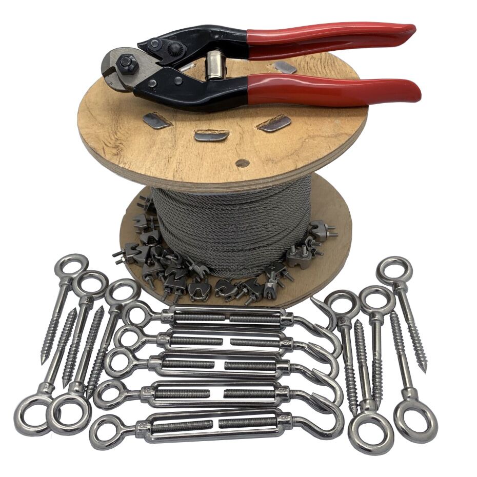 50m Stainless Steel Wire Plant Training Kit | GS Products