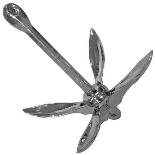 0.7kg stainless steel folding boat anchor