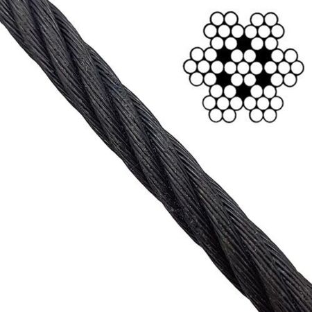 KL100 zip clip wire rope hanging system