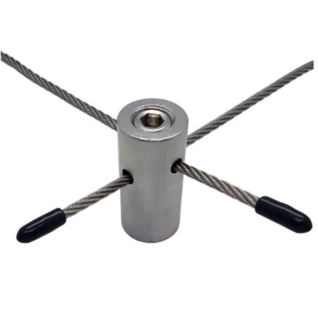 Stainless Steel Wire Rope Trellis Cross Clips | GS Products